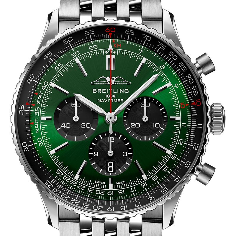 BREITLING NAVITIMER B01 CHRONOGRAPH 46 ブライトリング ナビタイマー B01 クロノグラフ 46 AB0137241L1A1｜正規取り扱いブランド｜時計 ...
