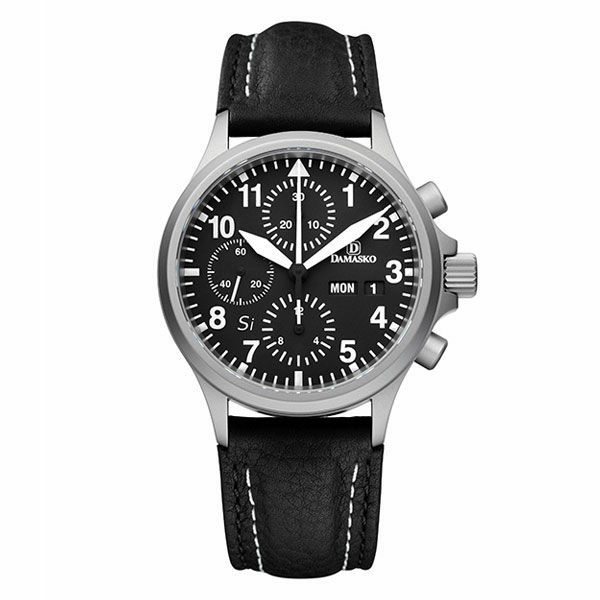 DAMASKO PILOTS CHRONOGRAPHS WITH SI TECHNOLOGY ダマスコ パイロットクロノグラフ DC56 Si ...