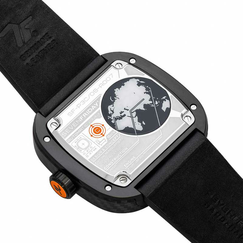 SEVENFRIDAY ORANGE CARBON セブンフライデー オレンジ カーボン P3C/09｜正規取り扱いブランド｜時計・腕時計の ...
