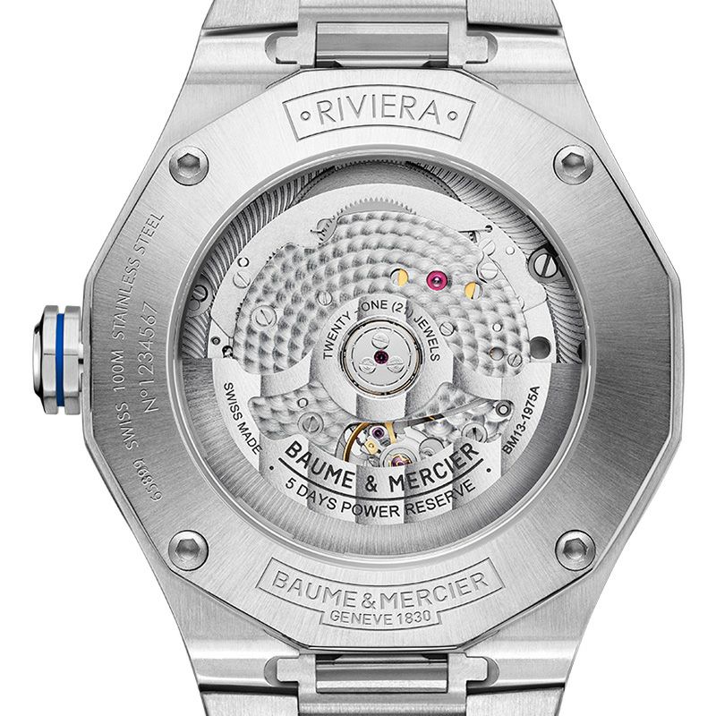 BAUME＆MERCIER Riviera Baumatic 10715 ボーム＆メルシエ リビエラ ボーマティック 10715 ...