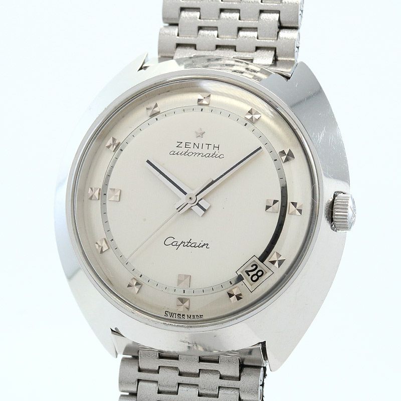 【中古】ZENITH CAPTAIN AUTOMATIC ゼニス キャプテン オートマティック ｜ヴィンテージブランド｜時計・腕時計の通販 ...