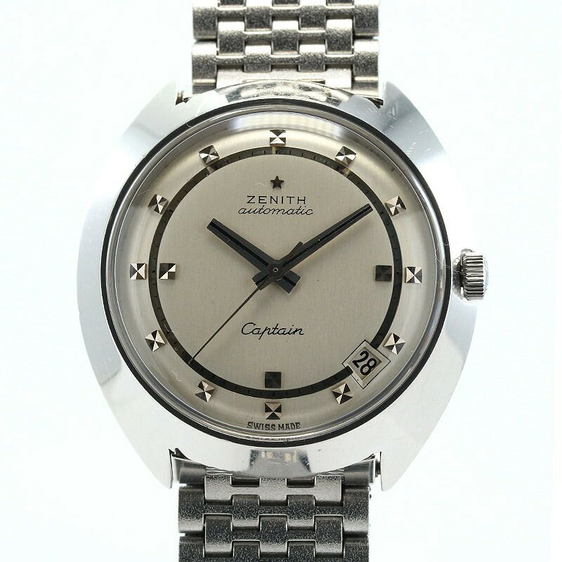 【中古】ZENITH CAPTAIN AUTOMATIC ゼニス キャプテン オートマティック ｜ヴィンテージブランド｜時計・腕時計の通販 ...