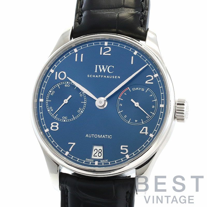【中古】IWC PORTUGIESER AUTOMATIC 7 DAYS アイ・ダブリュー・シー ポルトギーゼ オートマティック 7デイズ ...