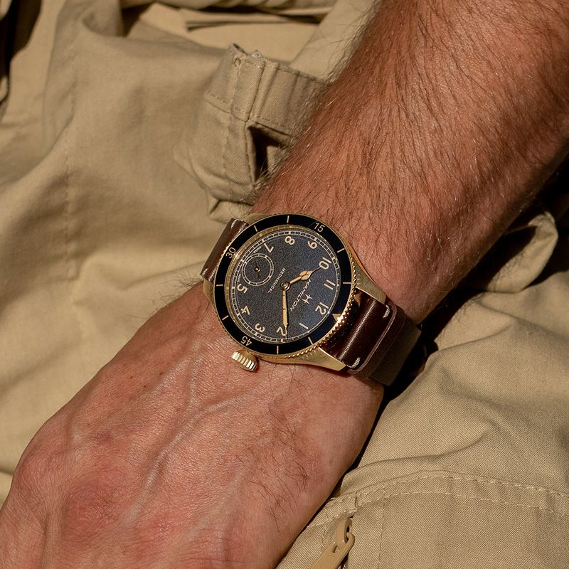 HAMILTON KHAKI AVIATION PILOT PIONEER BRONZE ハミルトン カーキ アビエーション パイロット ...