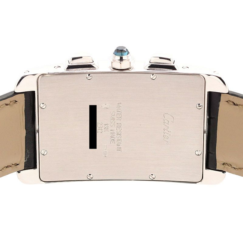 【中古】CARTIER TANK AMERICAN WATCH LARGE MODEL CHRONO REFLEX カルティエ タンク ...
