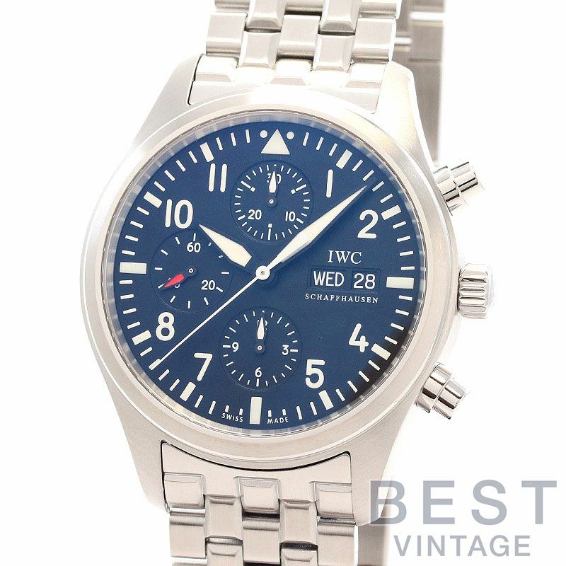 【中古】IWC PILOT'S WATCH CHRONOGRAPH アイ・ダブリュー・シー パイロット・ウォッチ・クロノグラフ ...