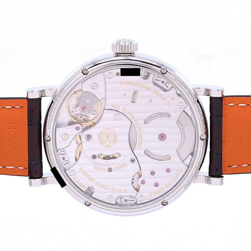 【中古】IWC PORTOFINO HAND WOUND MOON PHASE アイ・ダブリュー・シー ポートフィノ・ハンドワインド・ムーン ...