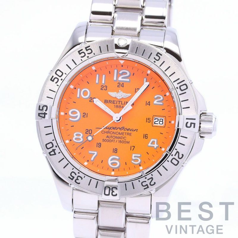 【中古】BREITLING SUPER OCEAN ブライトリング スーパーオーシャン A1736011/O501/878A ...