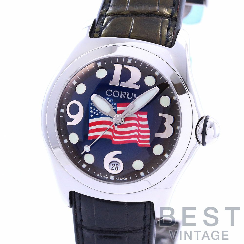 【中古】CORUM BUBBLE AMERICAN FLAG 9.11 LIMITED コルム バブル アメリカンフラッグ 9.11 限定 ...