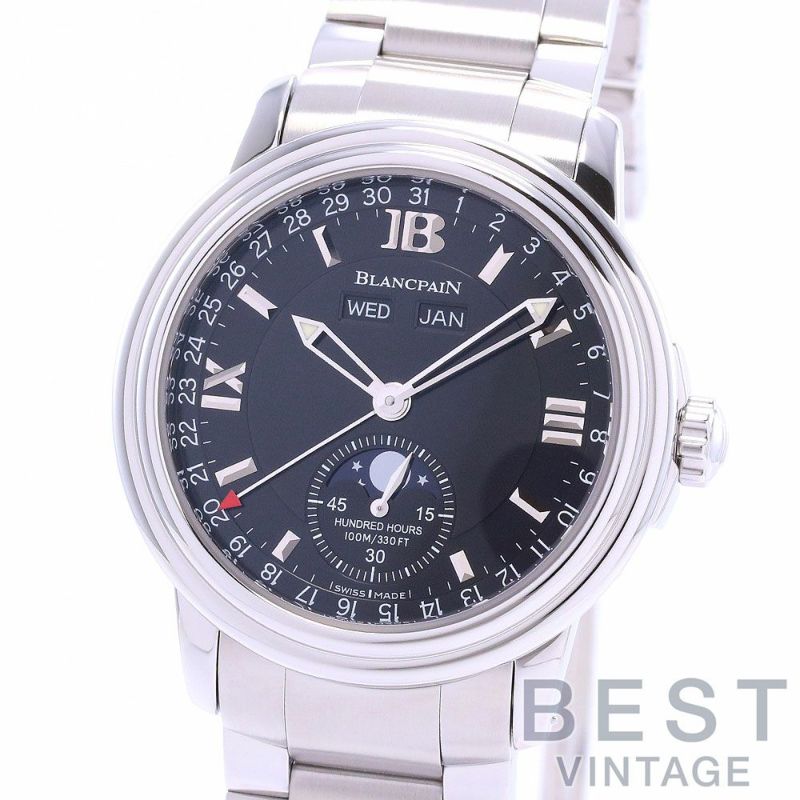 【中古】BLANCPAIN LEMAN TRIPLE CALENDAR MOONPHASE ブランパン レマン トリプルカレンダー ムーン ...