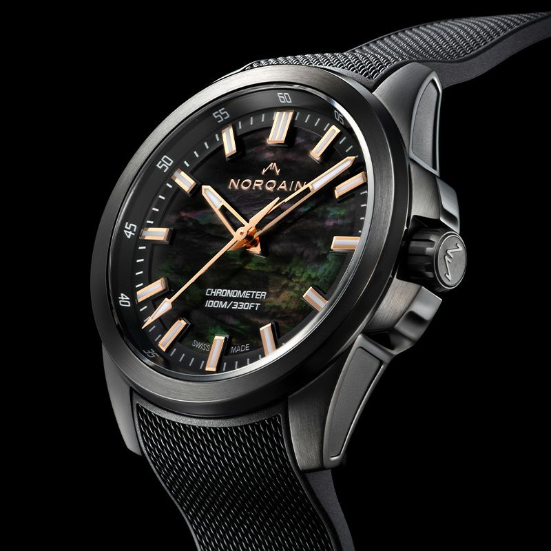 NORQAIN INDEPENDENCE 42MM DLC ISHIDA LIMITED EDITION ノルケイン インディペンデンス ...