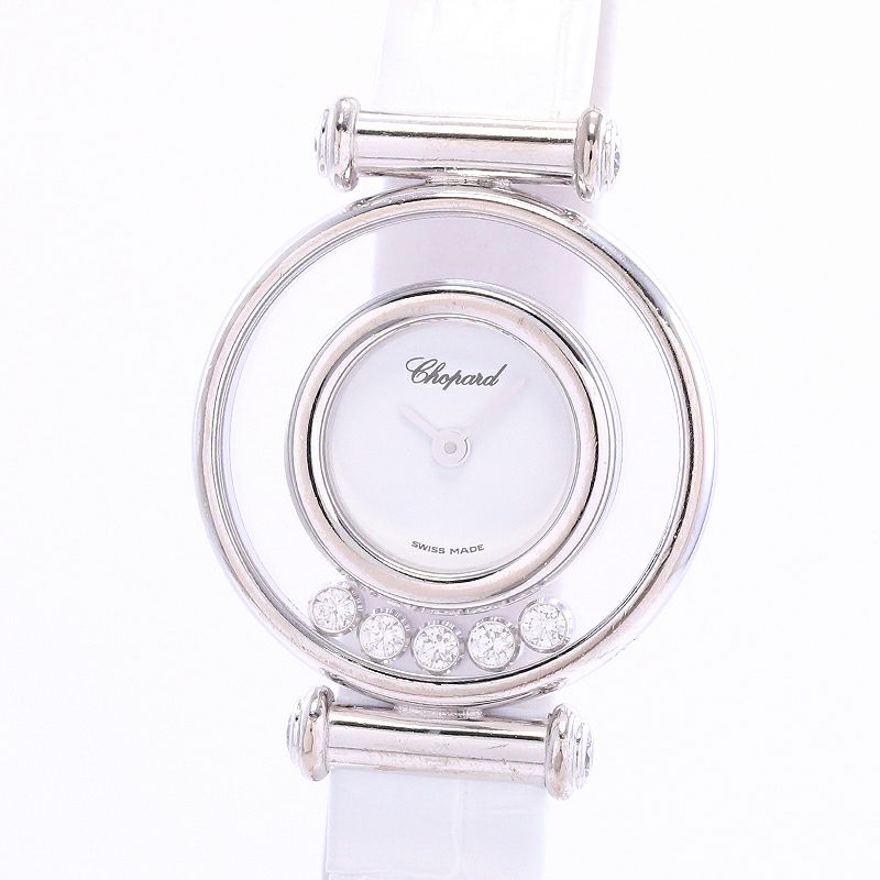【中古】CHOPARD HAPPY DIAMOND ICON WATCH ショパール ハッピーダイヤモンド アイコン ウォッチ 204780-1002｜ヴィンテージブランド｜時計・腕時計の通販 ...