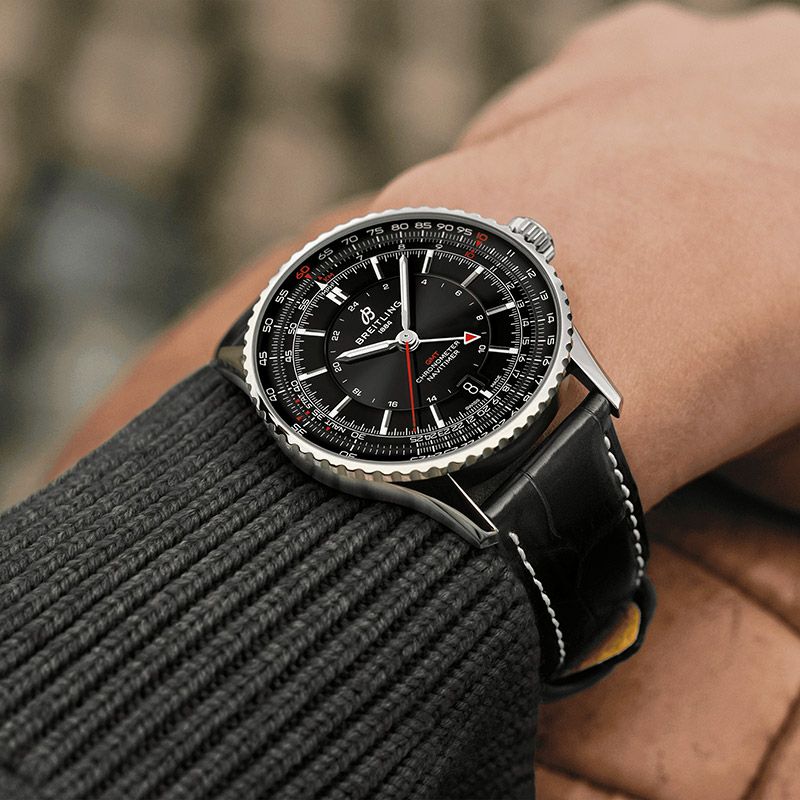 BREITLING NAVITIMER AUTOMATIC GMT 41 ブライトリング ナビタイマー オートマチック GMT 41 ...