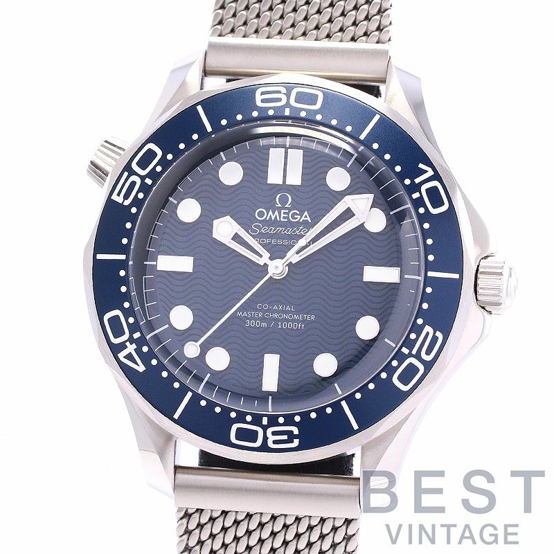 【中古】OMEGA SEAMASTER DIVER 300M JAMES BOND 60TH ANNIVERSARY オメガ シーマスター ...