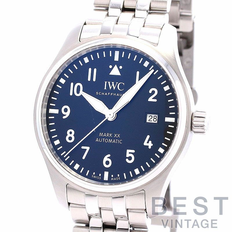 【中古】IWC PILOT'S WATCH MARK XX アイ・ダブリュー・シー パイロット・ウォッチ・マーク XX IW328202 ...