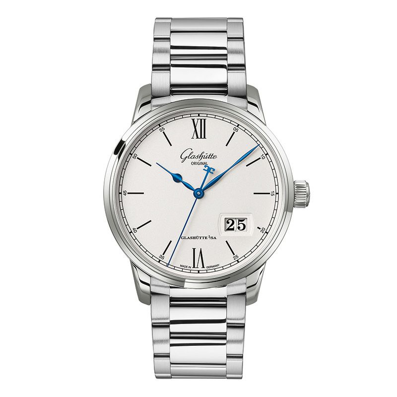 GLASHUTTE ORIGINAL Senator Excellence Panorama Date グラスヒュッテ・オリジナル セネタ・エクセレンス・パノラマデイト 1-36-03-01 ...