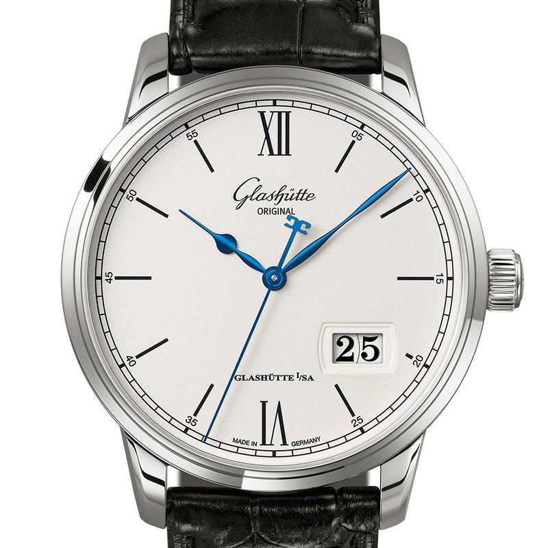 GLASHUTTE ORIGINAL Senator Excellence Panorama Date グラスヒュッテ・オリジナル セネタ・エクセレンス・パノラマデイト 1-36-03-01 ...