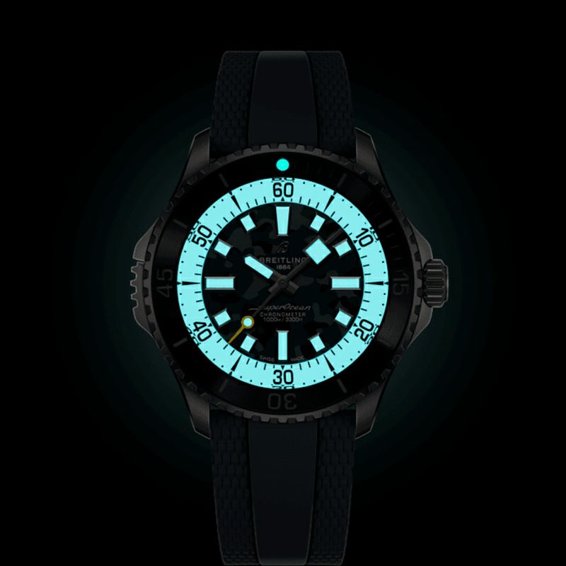 BREITLING SUPEROCEAN AUTOMATIC 46 SUPER DIVER ブライトリング スーパーオーシャン オートマチック ...