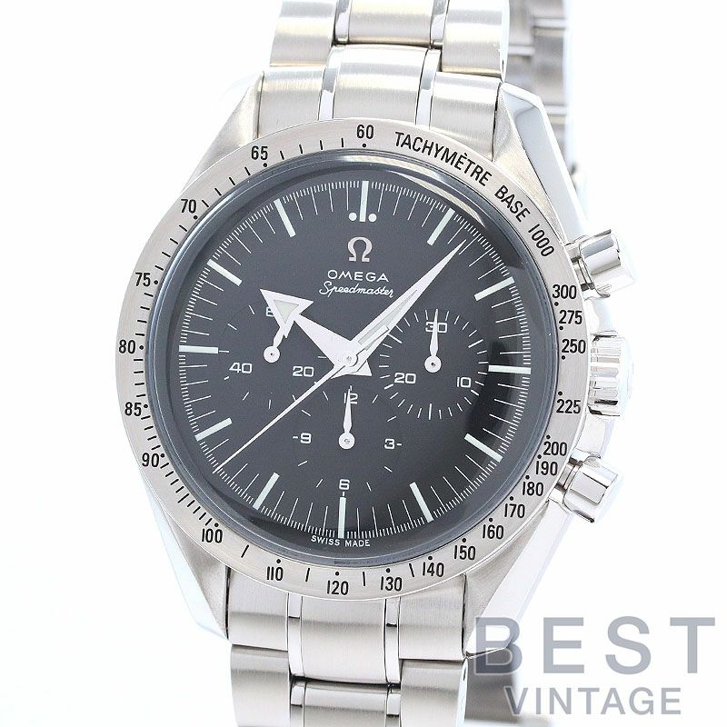 【中古】OMEGA SPEEDMASTER BROAD ARROW 1ST REPLICA オメガ スピードマスター ブロードアロー ...