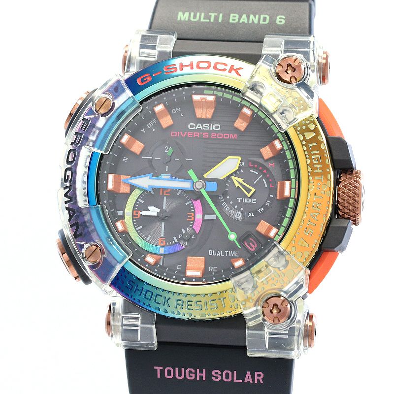 中古】CASIO G-SHOCK FROGMAN BORNEO RAINBOW TOAD カシオ G 中古】CASIO G-SHOCK FROGMAN BORNEO RAINBOW TOAD カシオ G
