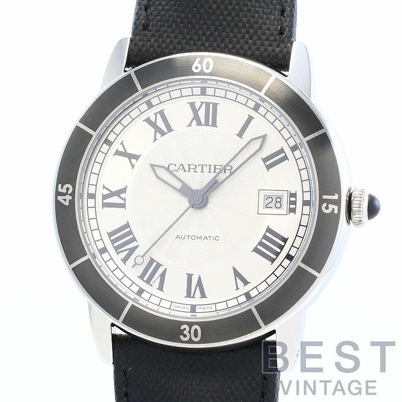 【中古】CARTIER RONDE CROISIERE DE CARTIER 42MM カルティエ ロンド クロワジエール ドゥ カルティエ ...