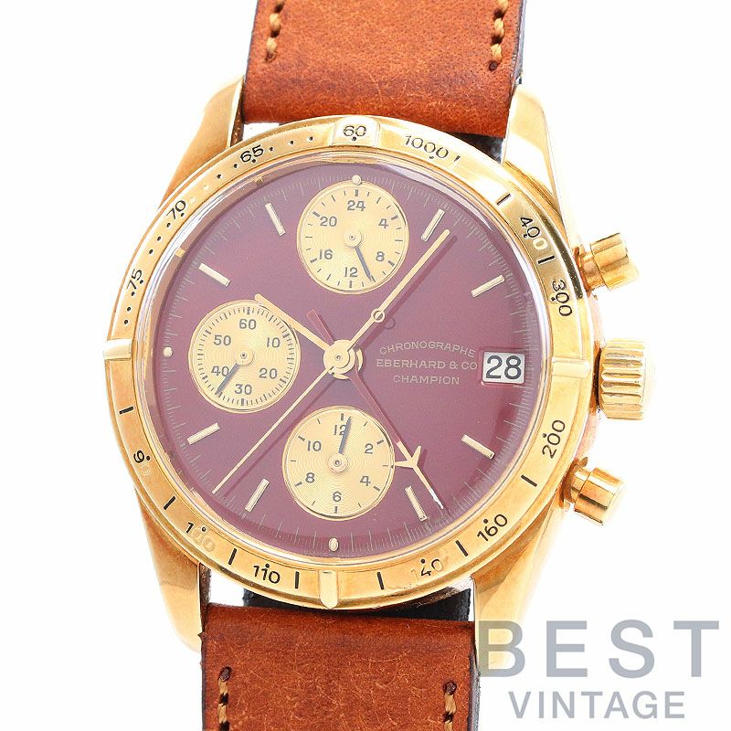 【中古】EBERHARD CHAMPION CHRONOGRAPH エベラール チャンピオン クロノグラフ 30132-C｜ヴィンテージ ...