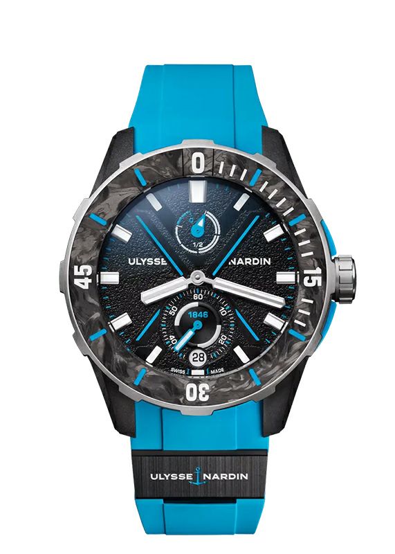ULYSSE NARDIN DIVER NET AZURE ユリス・ナルダン ダイバー ネット アズール 1183-170-2B/3A｜正規 ...