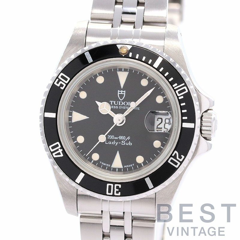 【中古】TUDOR PRINCESS OYSTERDATE LADY-SUB チューダー プリンセス オイスターデイト レディサブ 96090 ...