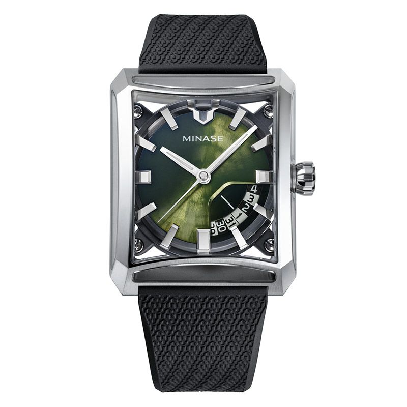 MINASE HiZ Series SEVEN WINDOWS ミナセ ヒズ シリーズ セブンウィンドウズ VM15-RBKYGR-SSD｜正規取り扱いブランド｜時計・腕時計の通販サイト ...
