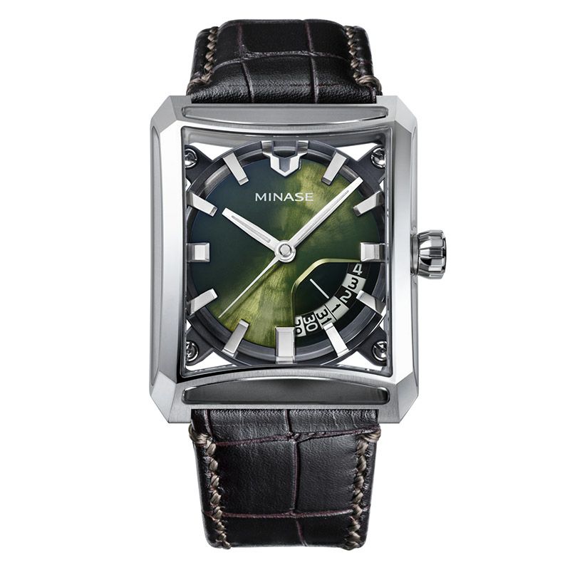 MINASE HiZ Series SEVEN WINDOWS ミナセ ヒズ シリーズ セブンウィンドウズ VM15-LDBYGR-SSD｜正規取り扱いブランド｜時計・腕時計の通販サイト ...
