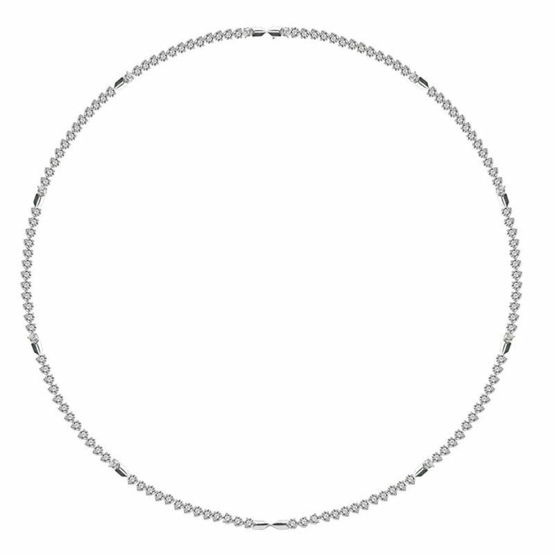 LOVEMARK DIAMOND LIFETIME LOVESTRUCK HIGH JEWELLERY NECKLACE ラブマーク ...