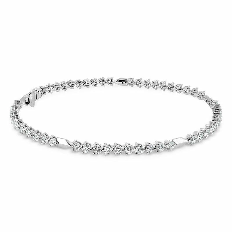 LOVEMARK DIAMOND LIFETIME LOVESTRUCK TENNIS BRACELET ラブマークダイヤモンド ライフタイム ...