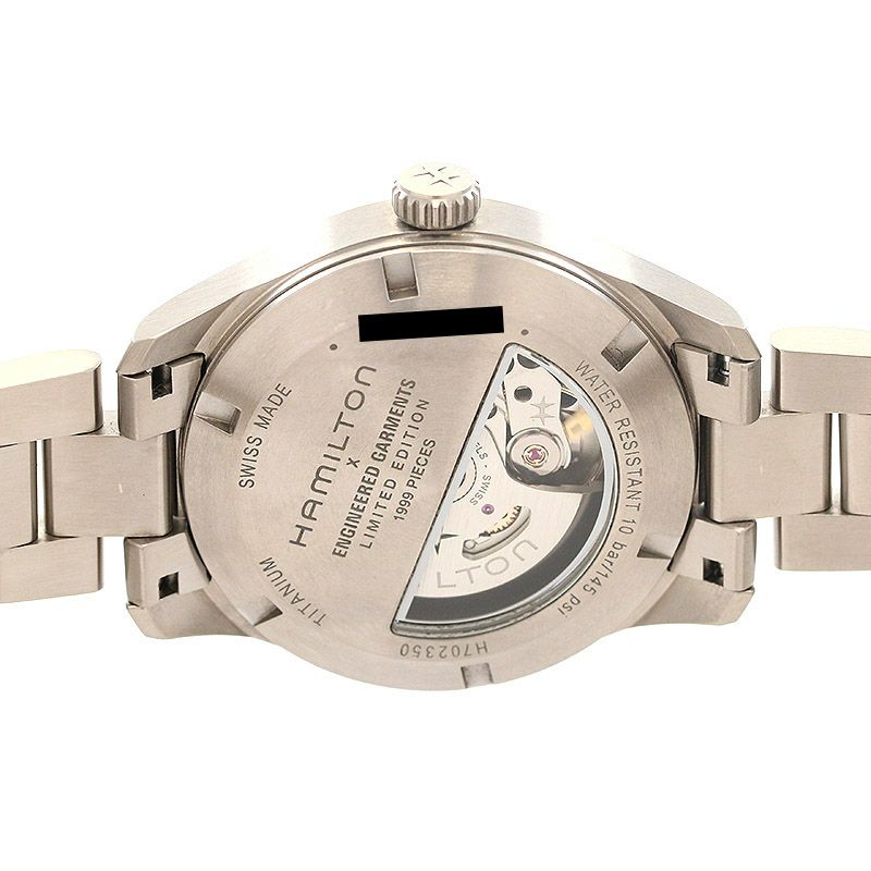 【中古】HAMILTON KHAKI FIELD TITANIUM ENGINEERED GARMENTS LIMITED EDITION ...