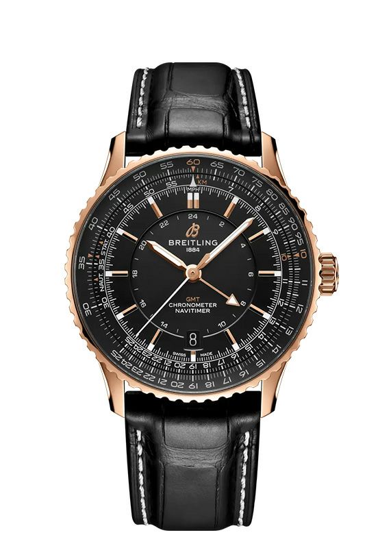 BREITLING NAVITIMER AUTOMATIC GMT 41 JAPAN LIMITED ブライトリング ナビタイマー ...