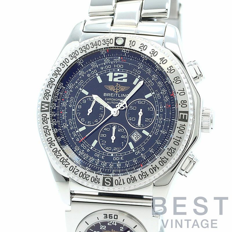 【中古】BREITLING B-2 FIGHTER BRACELET WITH UTC MODULE ブライトリング B-2 UTCモジュール ...
