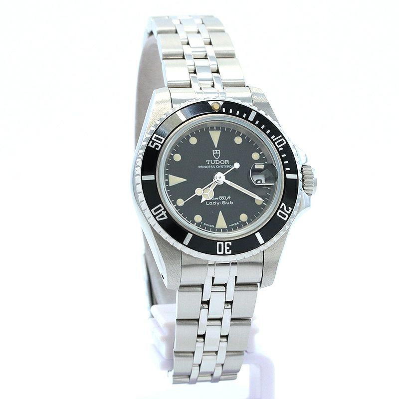 【中古】TUDOR PRINCESS OYSTERDATE LADY-SUB チューダー プリンセス オイスターデイト レディサブ 96090 ...